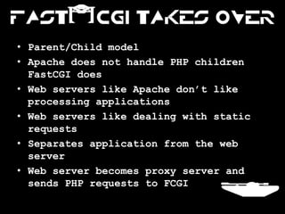 A look at FastCgi & Mod_PHP architecture | PDF | Web Development | Internet