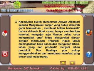 Syech muhammad arsyad al banjary | PPTX