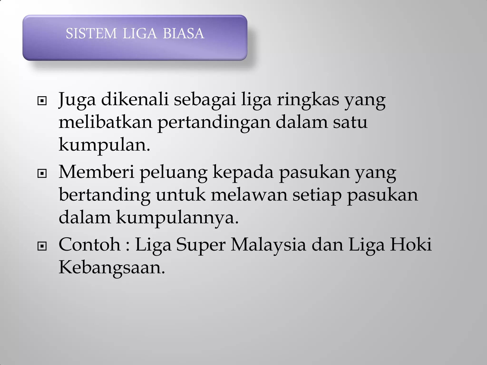 sistem pertandingan liga | PDF