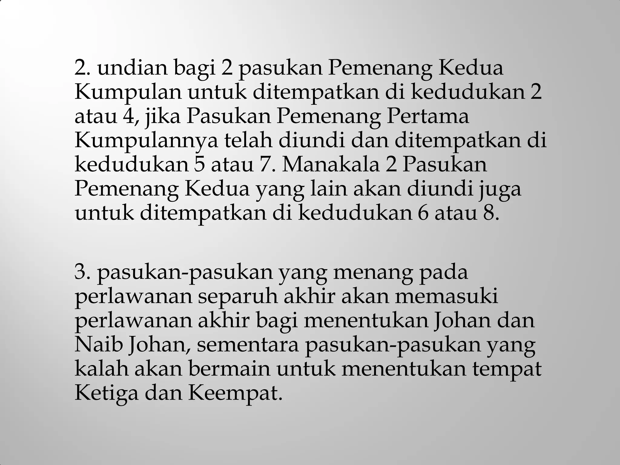 sistem pertandingan liga | PDF
