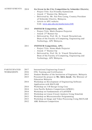 CV Electrical and Electronics Engineer ( Syed Abdullah ) | PDF