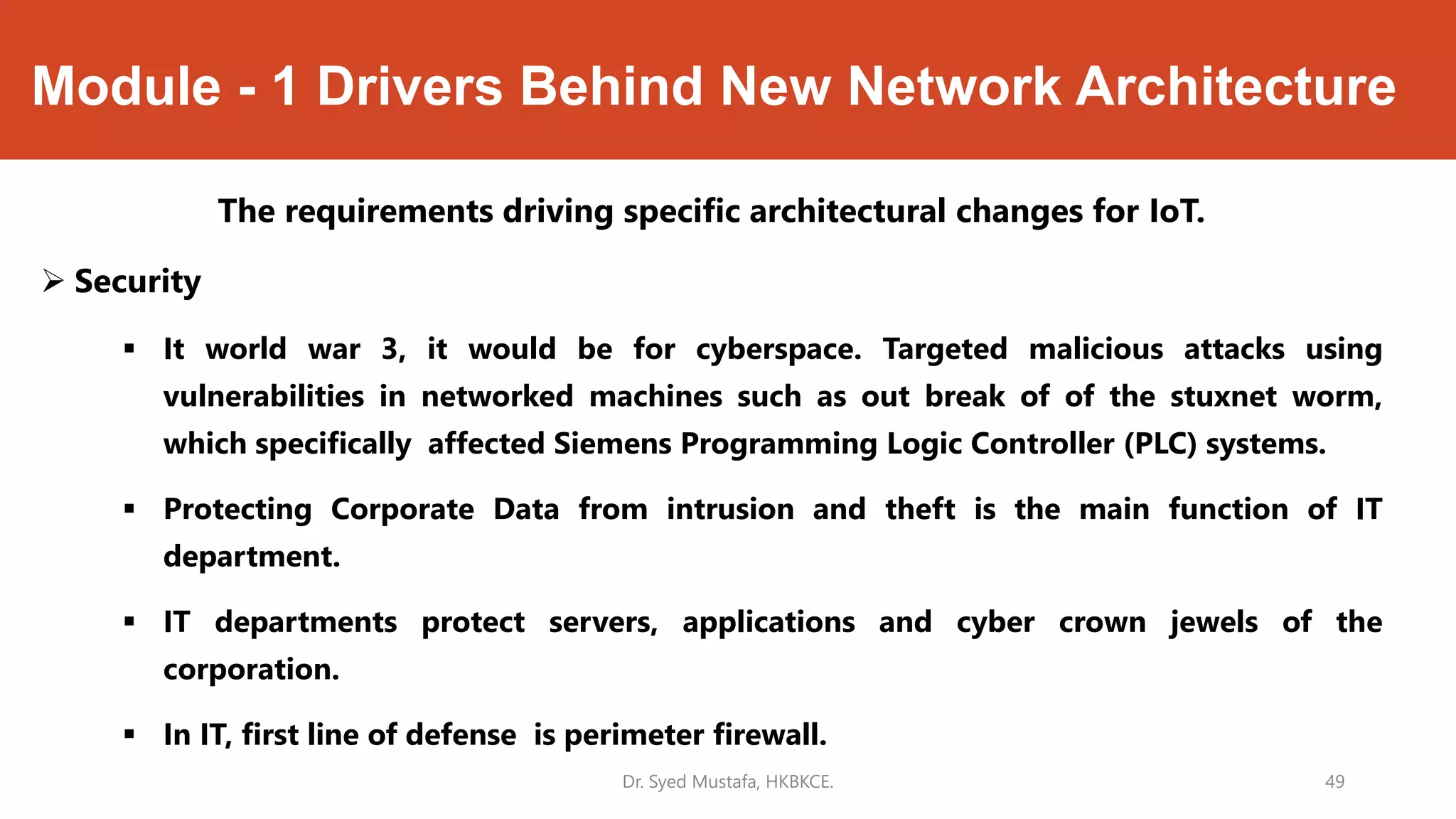 Internet of Things - module 1 | PDF