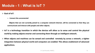 Internet of Things - module 1 | PDF