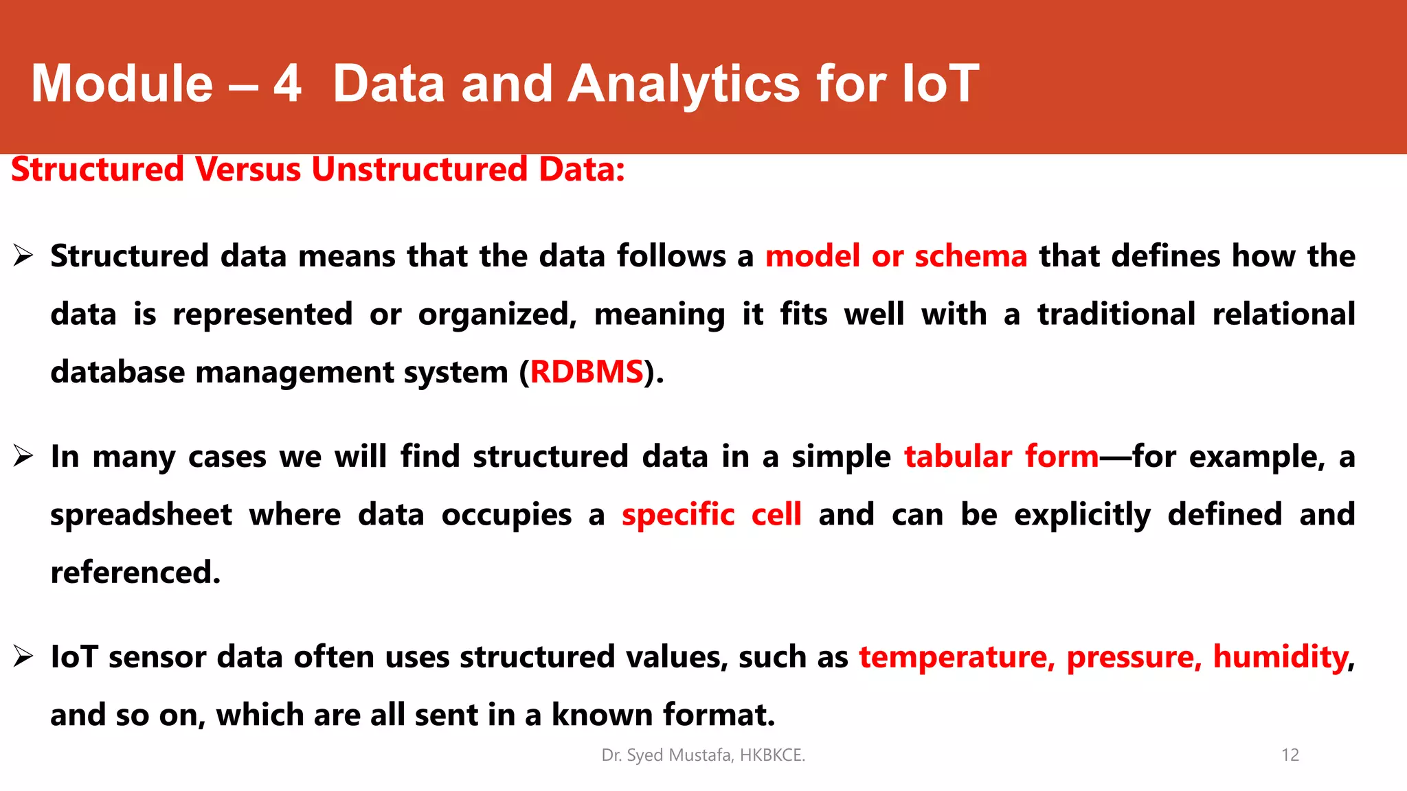IoT - module 4 | PDF