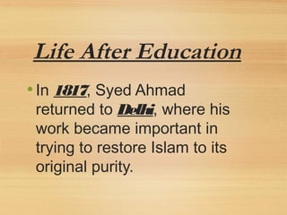 Syed ahmad shaheed braelvi | PPT