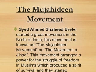 Syed Ahmad Shaheed Braelvi.ppt