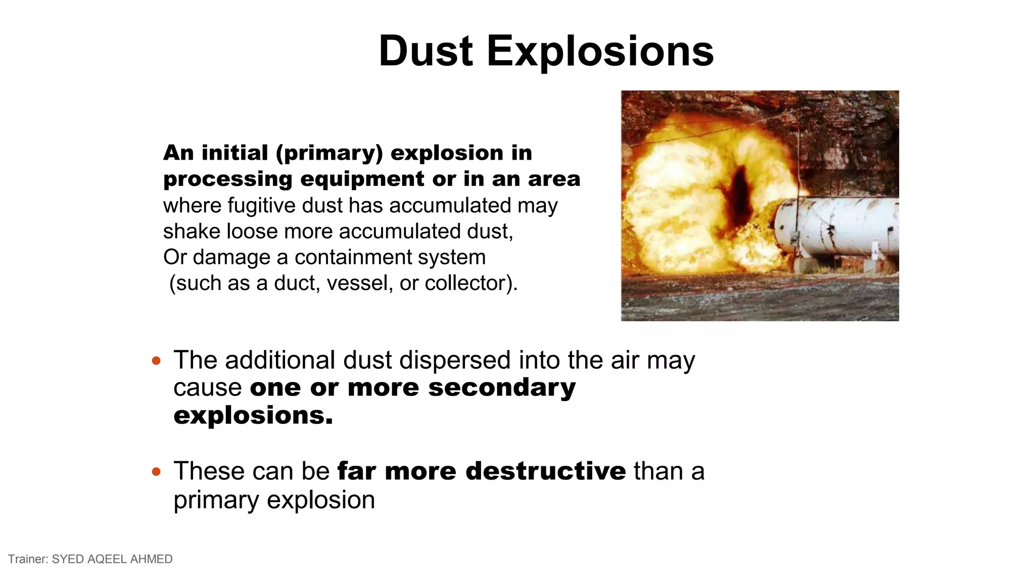 Coal Dust Explosion and its Safety at Thermal Power Plant | PPTX