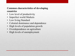 Development Economics | PPTX