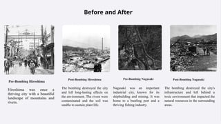 environmental law ppt on hiroshima and nAGASAKI | PPTX