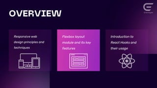 From Flexbox to Hooks | PPT