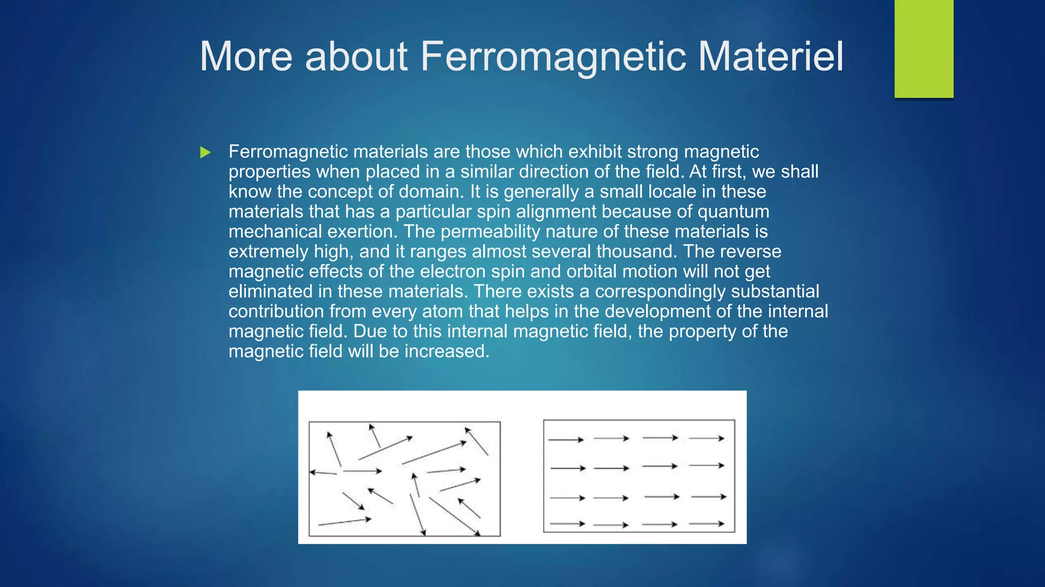 Which material is good for magnetization? | PPTX
