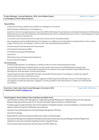 Syed Waqas Saghir | Internet Marketing Expert | SEO Consultant | Social Media Evangelist | IT ...