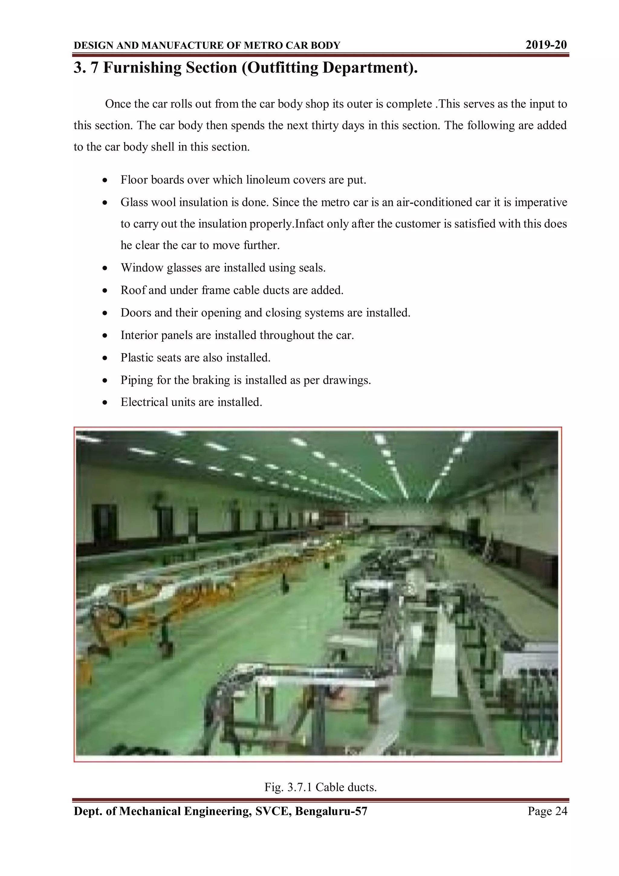 DESIGN AND MANUFATURE OF METRO CAR BODY | PDF