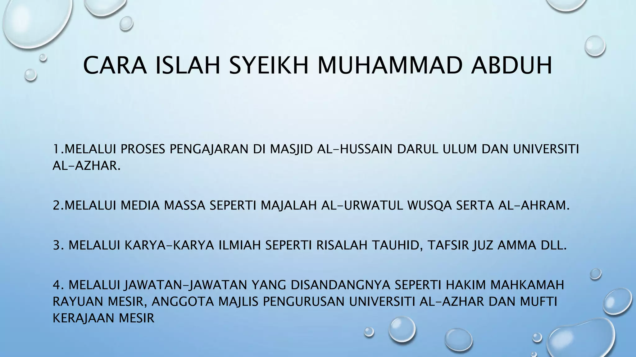 Syeikh muhammad abduh | PPTX