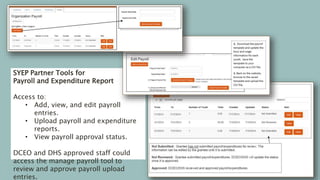 SYEP Providers Overview | PPT