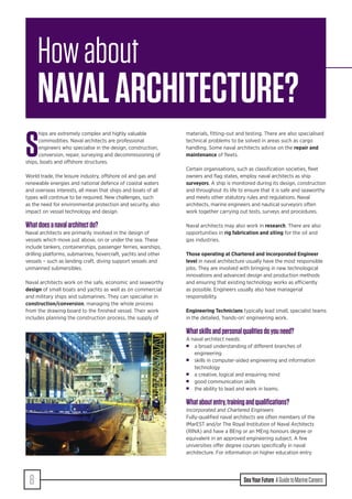 Sea Your Future - A Guide to Marine Careers | PDF