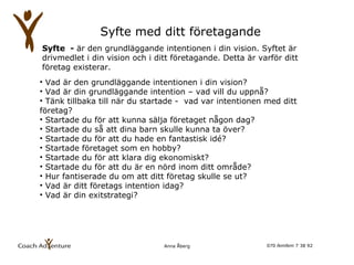 Syfte Och Mission | PPT