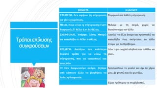 Sygrouseis sto nipiagwgeio | PPT