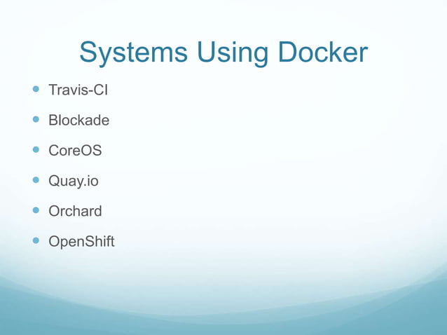 Introduction to Docker | PPT