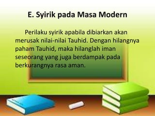 Syirik | PPT
