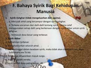 Syirik | PPT
