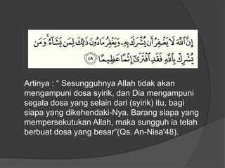 Syirik | PPTX