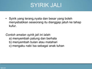 Syirik | PPT