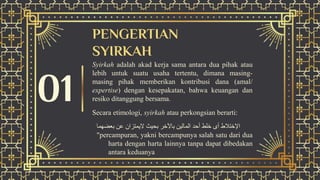 analisis tentang syirkah, pengertian, rukun dan syarat syirkah, macam ...