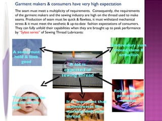 Sylast Series.Thread and yarn lubricants | PPS