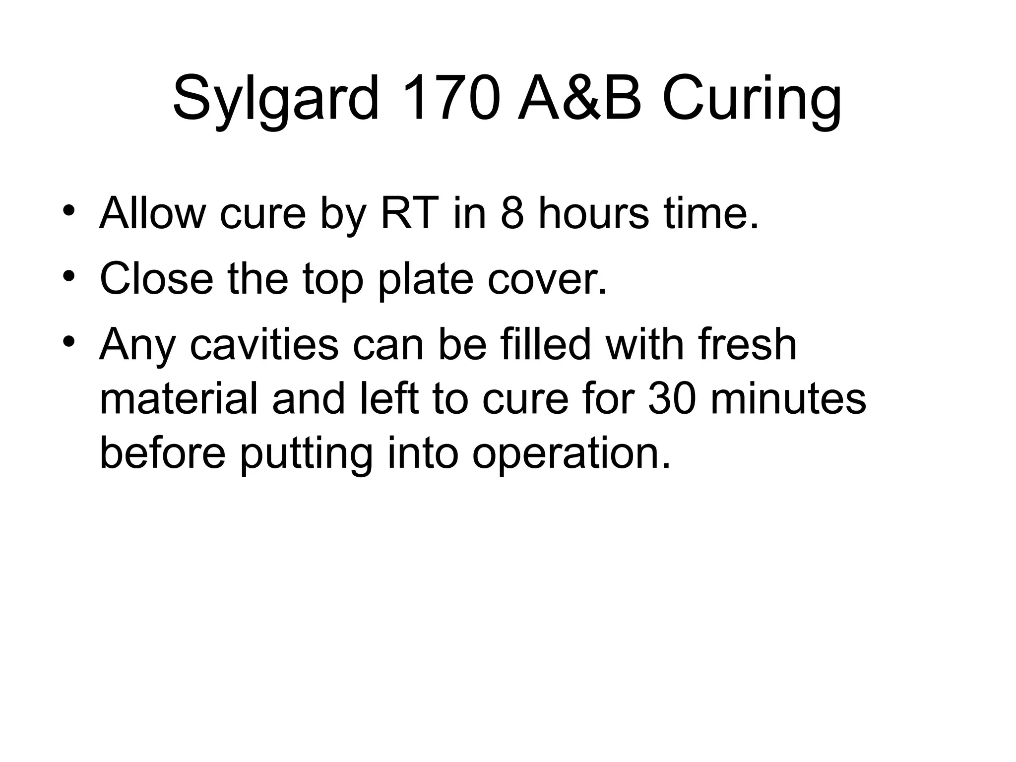 Potting compound - DC Sylgard 170 A&B.ppt
