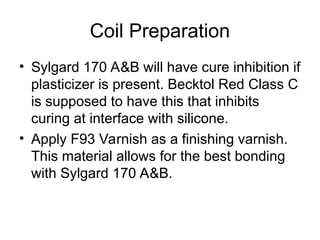 Potting compound - DC Sylgard 170 A&B.ppt