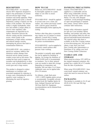 Sylgard Hvic Plus Pds | PDF