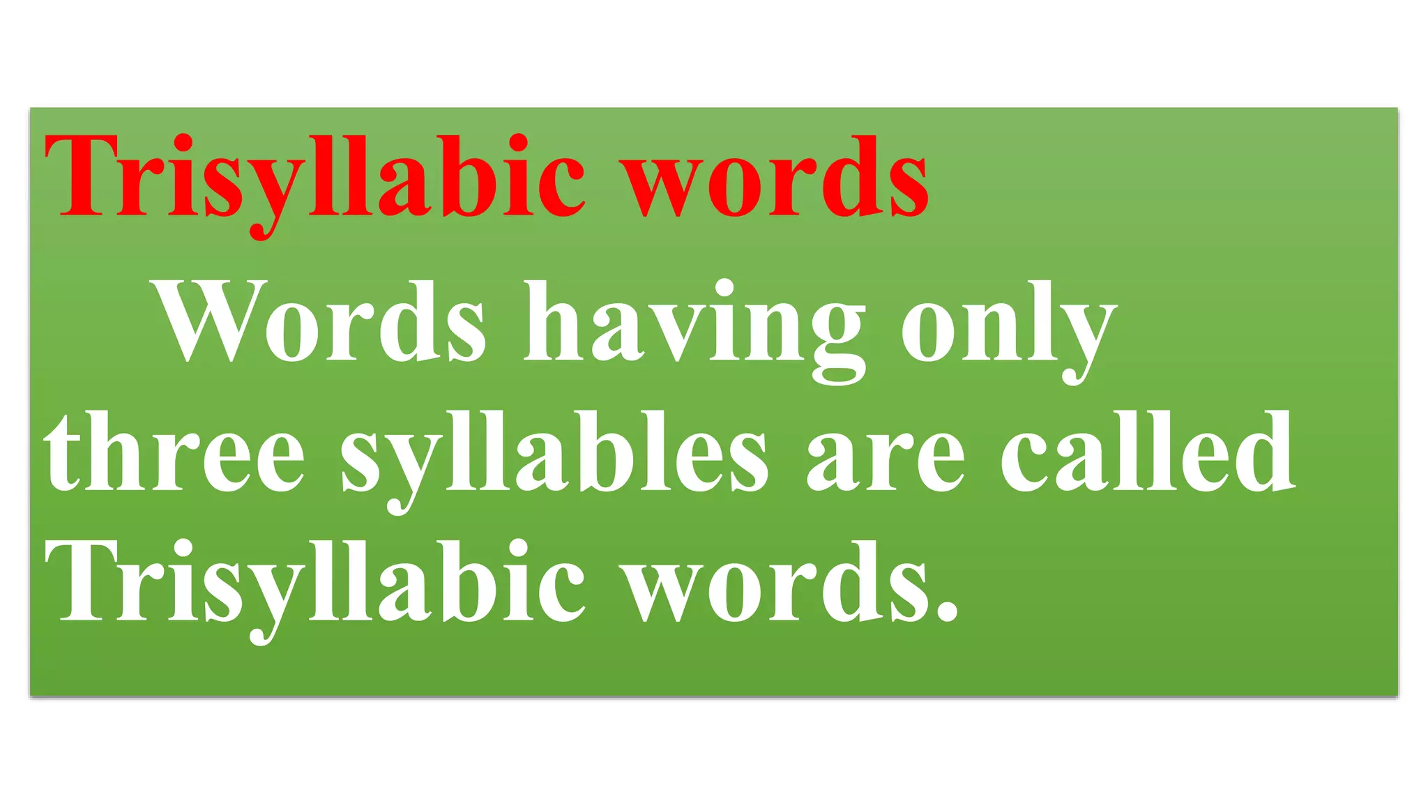 Syllabification | PPTX