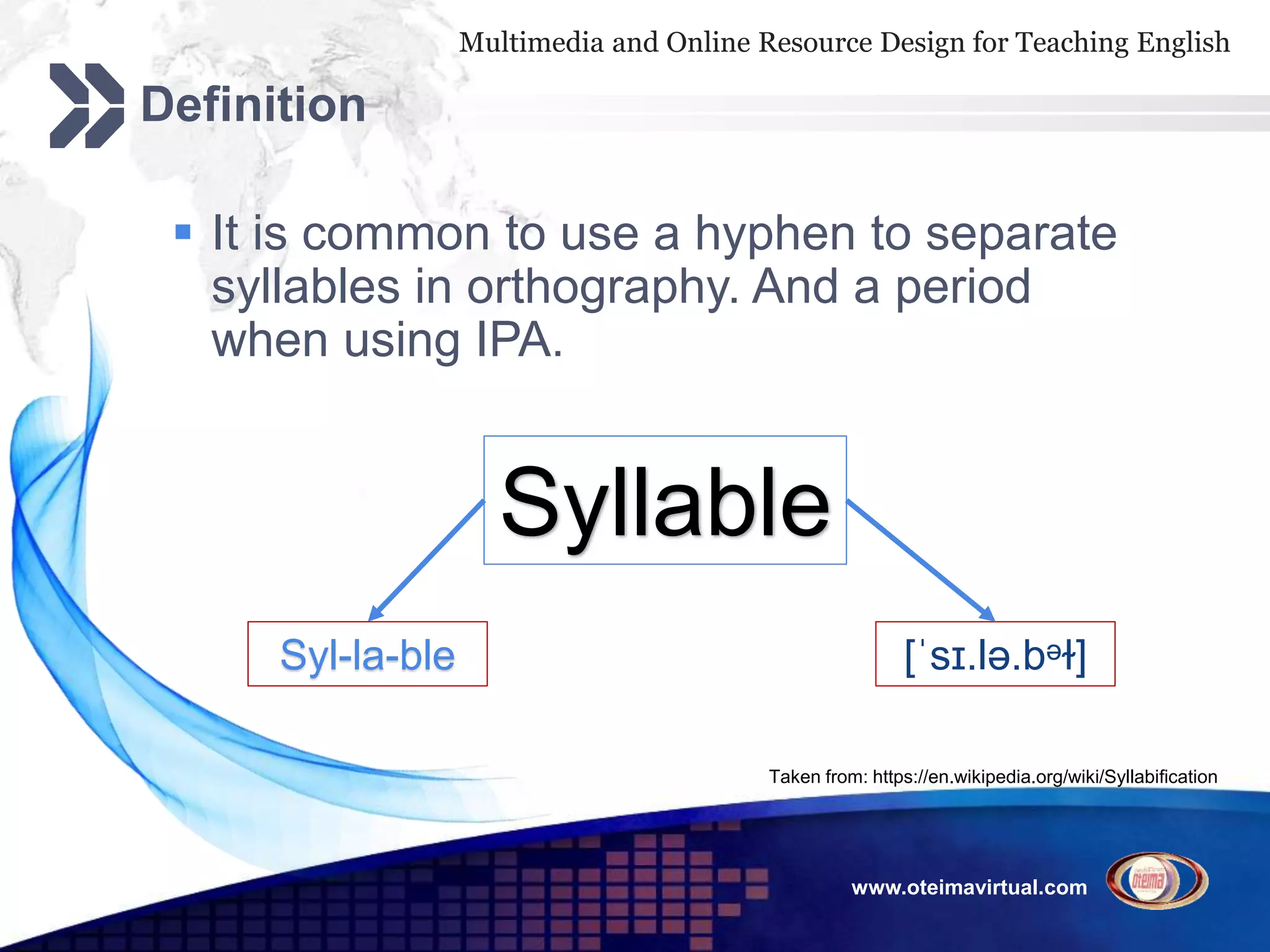 Syllabication | PPTX