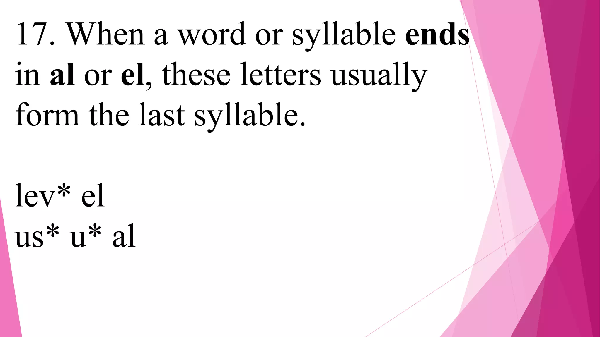 Syllabication Rules PPT.pptx