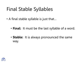 How to read syllables one,two and three.pptx