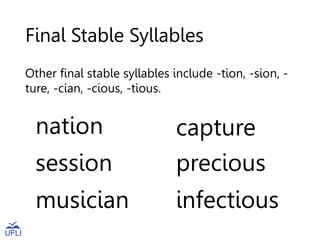 How to read syllables one,two and three.pptx