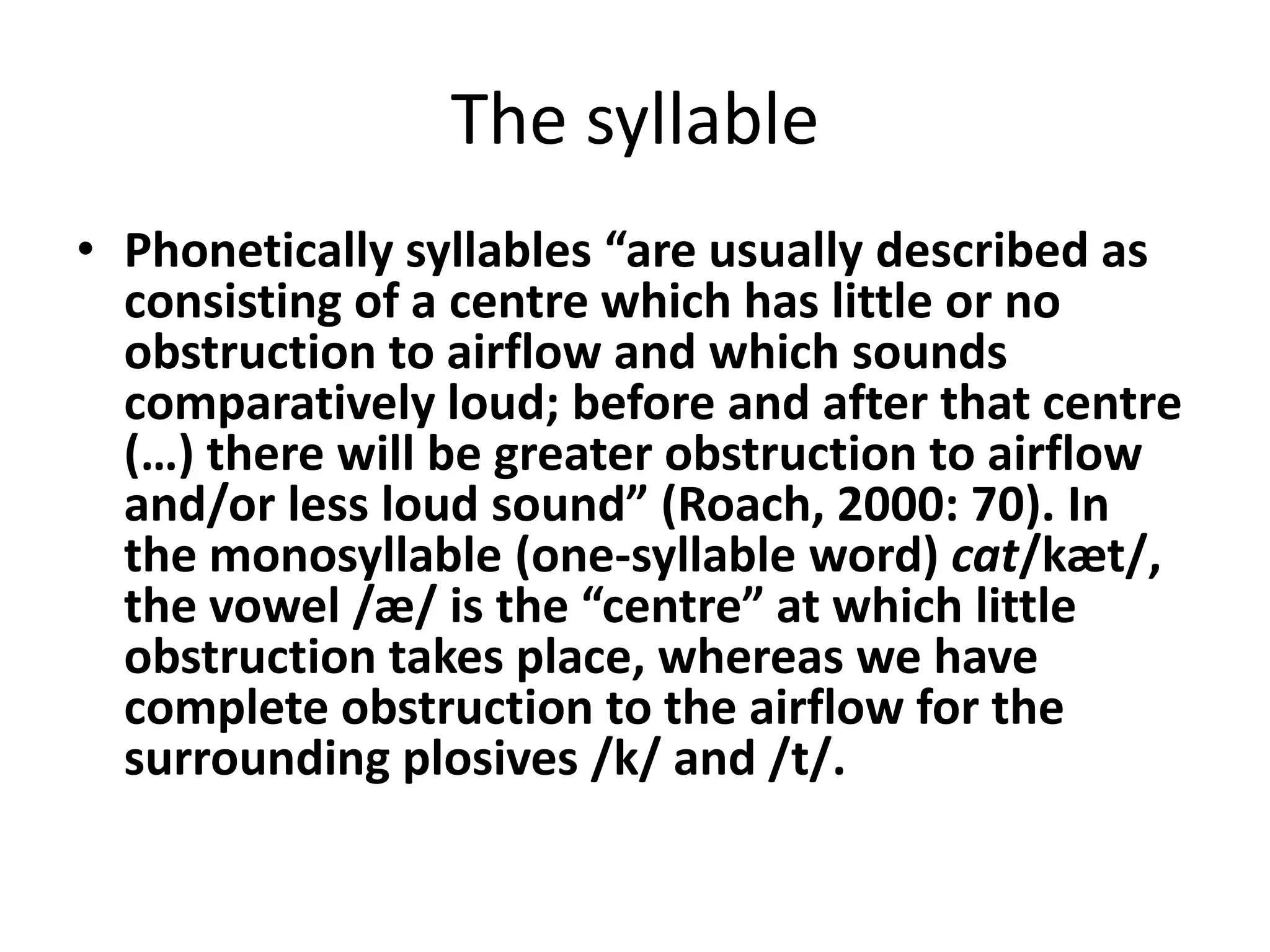 Syllable definition and_description | PPT