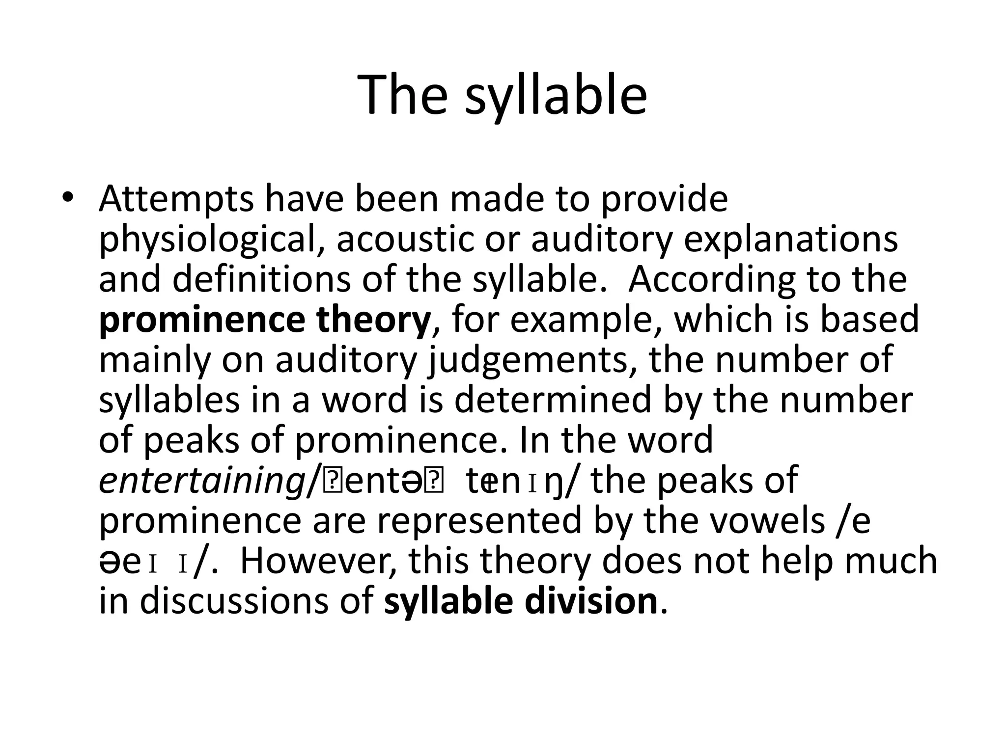 Syllable definition and_description | PPT