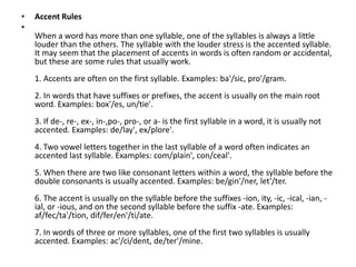 Syllable intro | PPTX