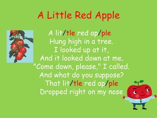 Syllable Pattern C + Le | PPT