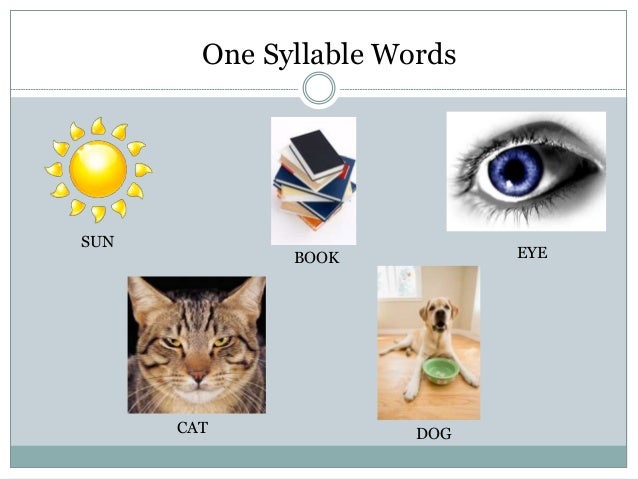 Syllables