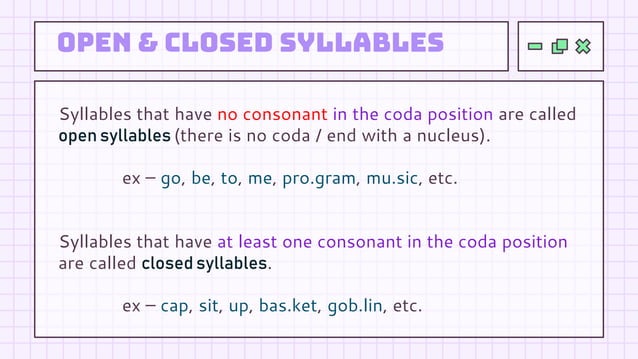 Syllables of General English TESOL International Degree Programme | PPT