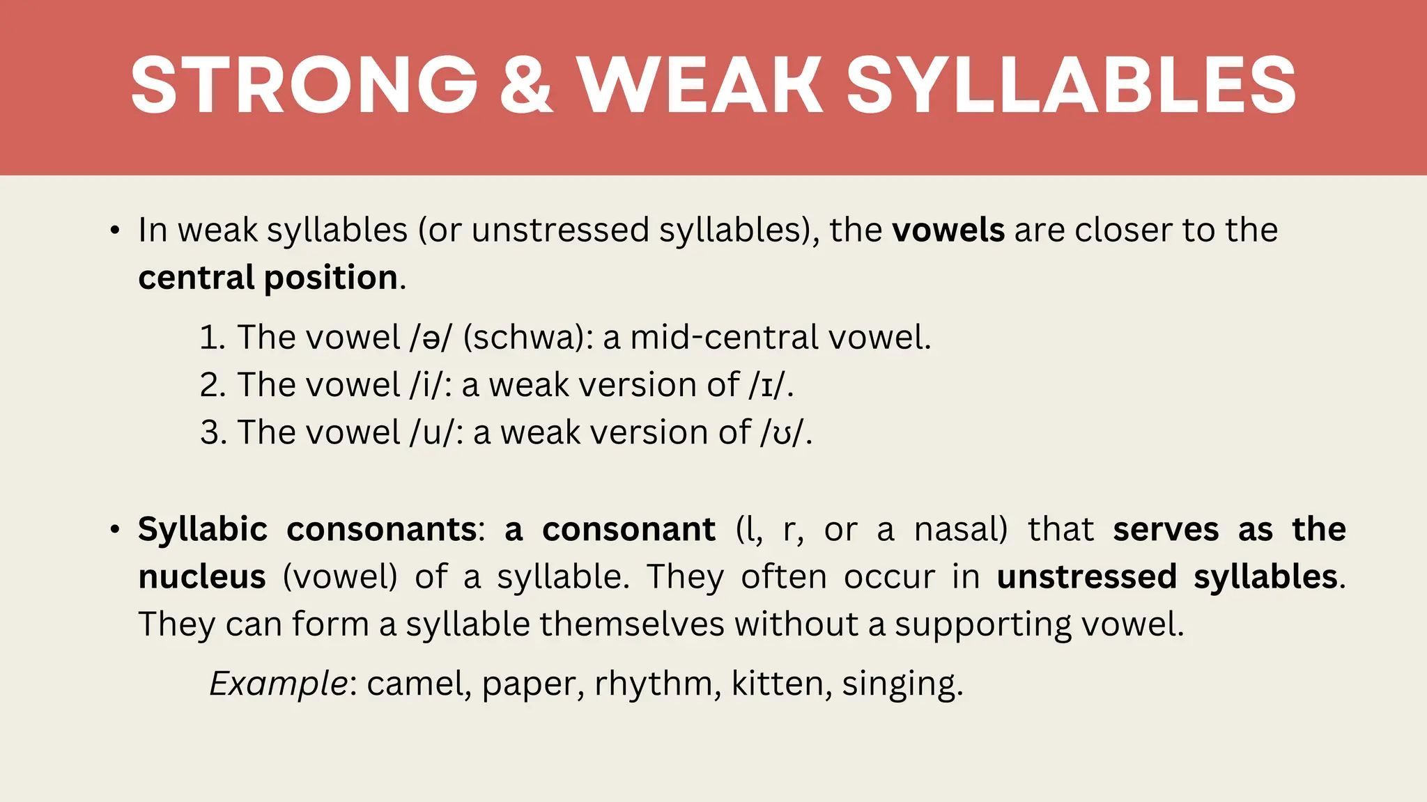 Syllables. in the phonetics and phonology | PDF