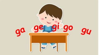 Objects that Begin with ga ge gi go gu | PPTX
