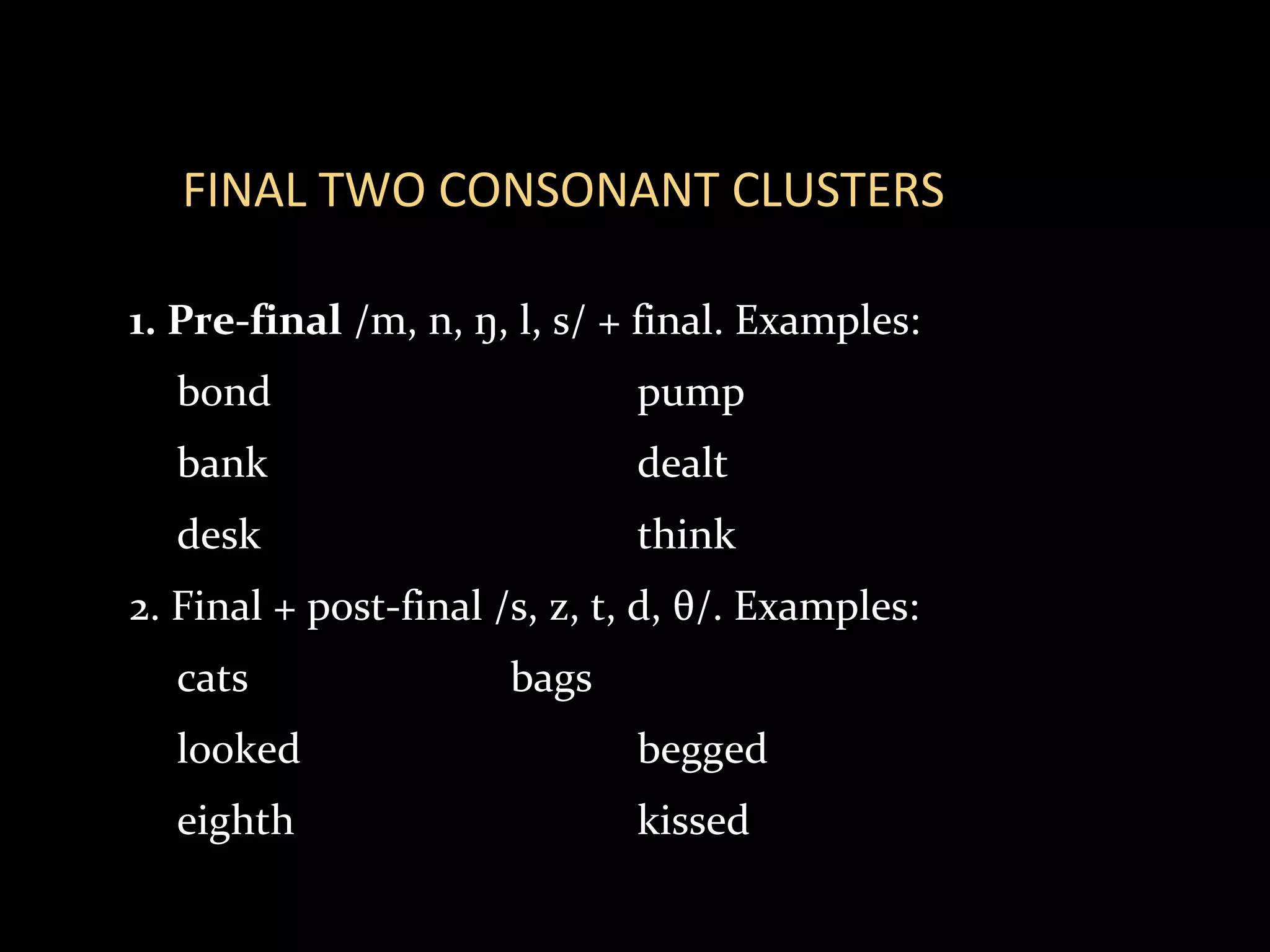 Syllable structure | PPT