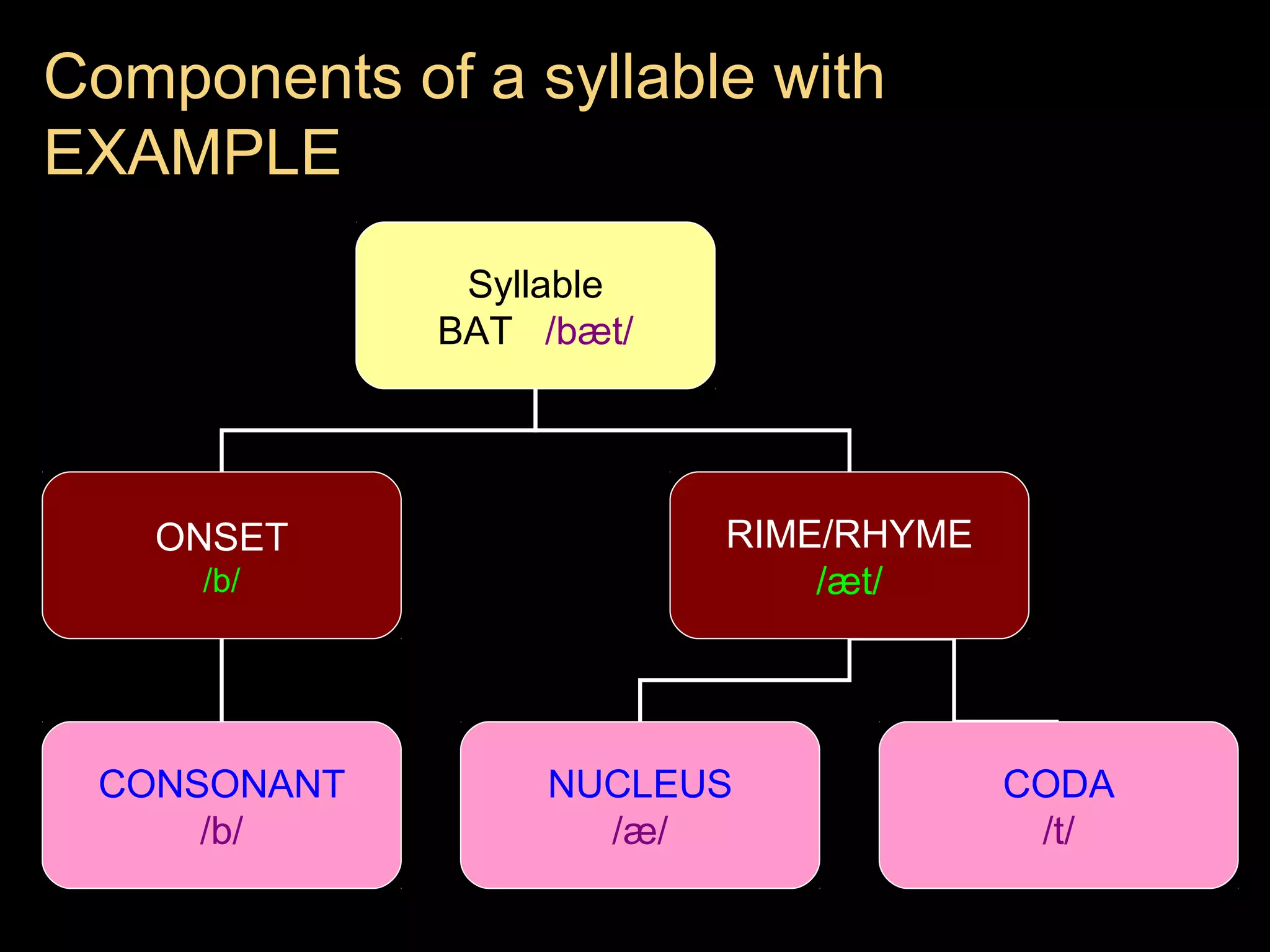 Syllable structure | PPT