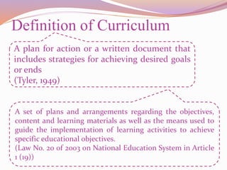 The Differences between Syllabus and Curriculum | PPTX