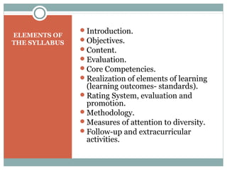 Syllabus | PPT