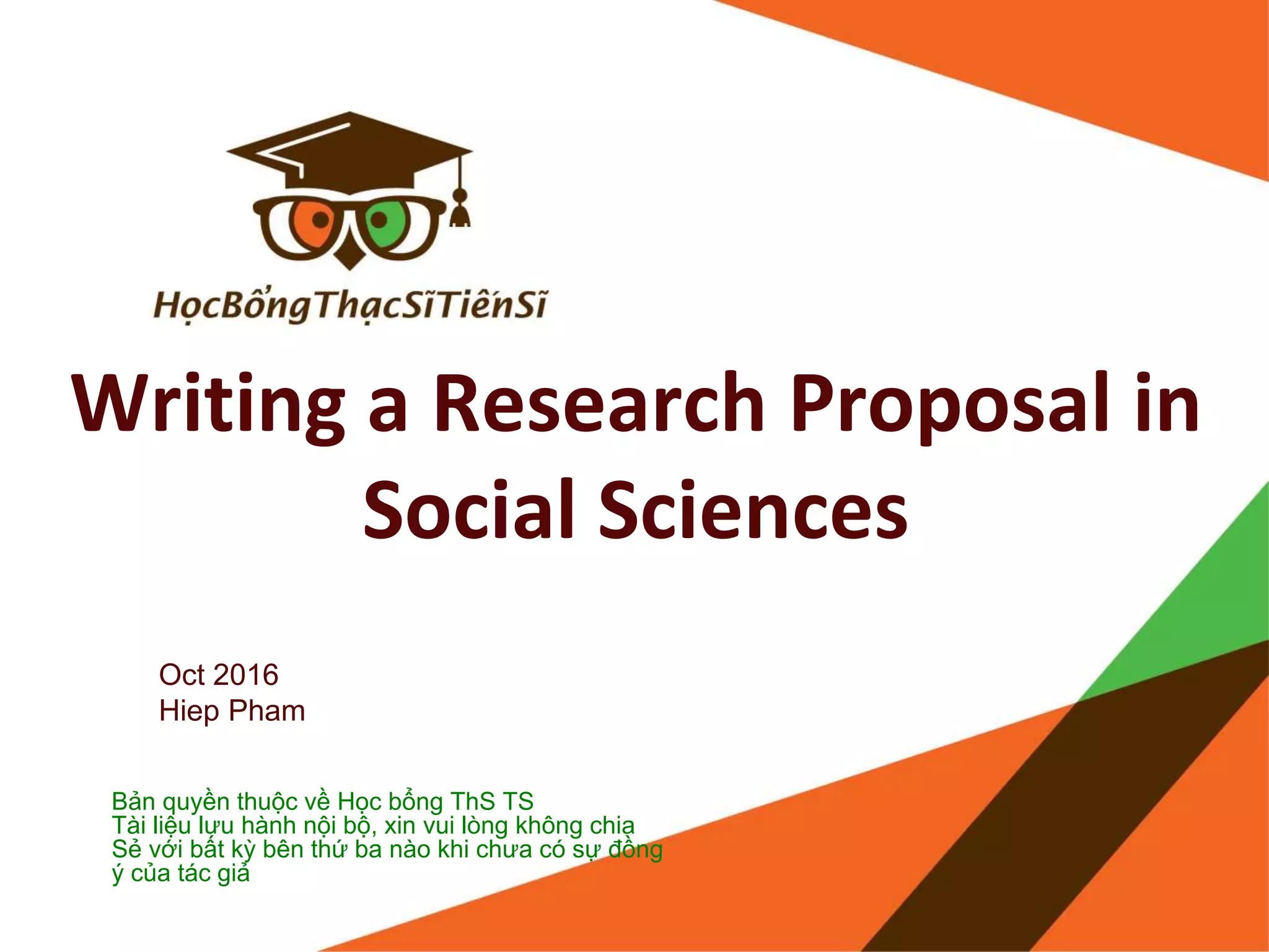 Research Proposal Writing_Syllabus | PPT